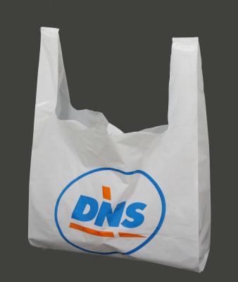 Cina Two lines hot cutting Plastic bag making machine Price shopping bag machine in vendita