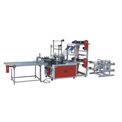 Cina Plastic garbage bottom sealing shopping bag cutting machine price in vendita