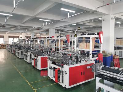 Cina Taiwan quality garbage bag cutting sealing machine price in vendita