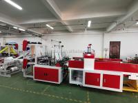 China Fully automatic t shirt bag making machine for sale
