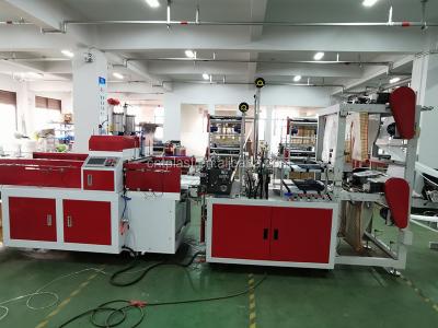 Cina Fully automatic t shirt bag making machine in vendita