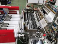 China Fully automatic t shirt bag making machine for sale