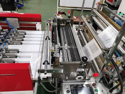 Cina Fully automatic t shirt bag making machine in vendita