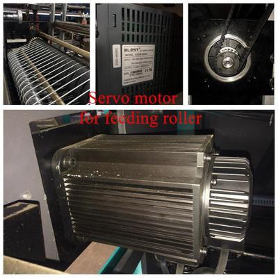 中国 full automatic 4 lines double layers heat bottom sealing and cold cutting  bag making machine 販売のため