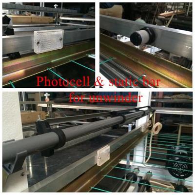 中国 full automatic 4 lines double layers heat bottom sealing and cold cutting  bag making machine 販売のため
