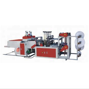 Cina Fully-Automatic 4 Lines Cold Cutting Plastic Bag Making Machine in vendita