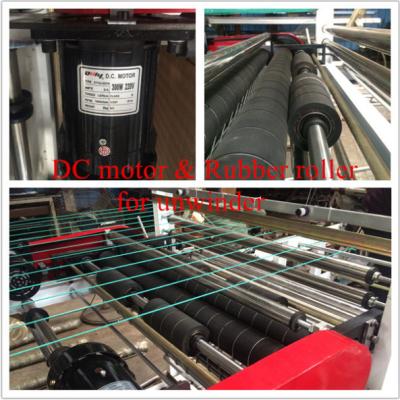 中国 Fully-Automatic 4 Lines Cold Cutting Plastic Bag Making Machine 販売のため