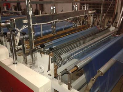 中国 High Speed HDPE plastic biodegradable drawstring string ribbon rolled garbage bag making machine price 販売のため