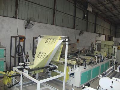 中国 High Speed HDPE plastic biodegradable drawstring string ribbon rolled garbage bag making machine price 販売のため