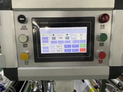 Cina Flat Bag Making Machine 4 Lines Heating Sealing And Cold Cutting in vendita