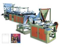 China HDPE Bag Forming Machine Drawstring Rope Tie Trash Bin Rolled Machine for sale
