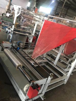 Cina Automatic Bag Making Machine Plastic Film Bag Folding Rewinding Machine in vendita