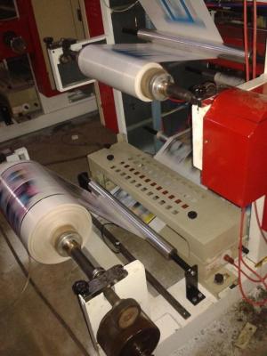 Китай High speed pp woven PE Paper 2 color flexographic printing machine flexo printing press продается
