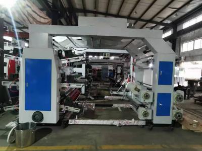 China High quality 4 Colors Paper roll BOPP OPP HD/ LDPE Nylon plastic film flexographic Printing Machine good price zu verkaufen