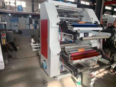 Китай High Speed 2 color pp nonwoven plastic bag flex printing machine price продается