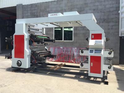 China High quality High speed  non woven  BOPP OPP HD/ LDPE plastic  4 Color flexo  printing press machine price zu verkaufen
