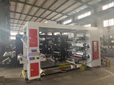 China High speed Automatic  6 Color Plastic Bag And Paper Cup Film Flexo Printing Machine Price Te koop