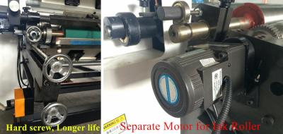 Cina nice design High speed paper label plastic film  PE bag Non woven bag 6 six Color Flexo printing machine in vendita