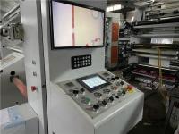 China Automatic High speed 4 color Flexo Printing Machine Stack Style PLC system printer Paper plastic Film for sale