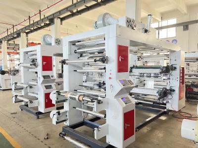Cina 6 Colour Paper cup nonwoven fabric cloth Nylon Polythene PE PP bag plastic film flexography printing machine in vendita