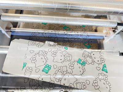 Cina 6 Colour Paper cup nonwoven fabric cloth Nylon Polythene PE PP bag plastic film flexography printing machine in vendita