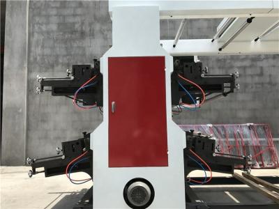China 2 color non woven bag plastic bag paper printing machines flexo printer two colour Te koop