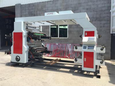 Cina High speed  plastic film polythene  non woven paper shopping bag   flexography printing press machine in vendita