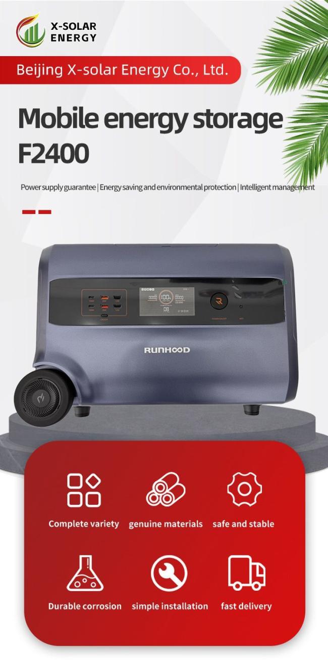 Ultimate 3-in-1 Portable Telecom Solar Power Station Energy Storage for Balcony Use