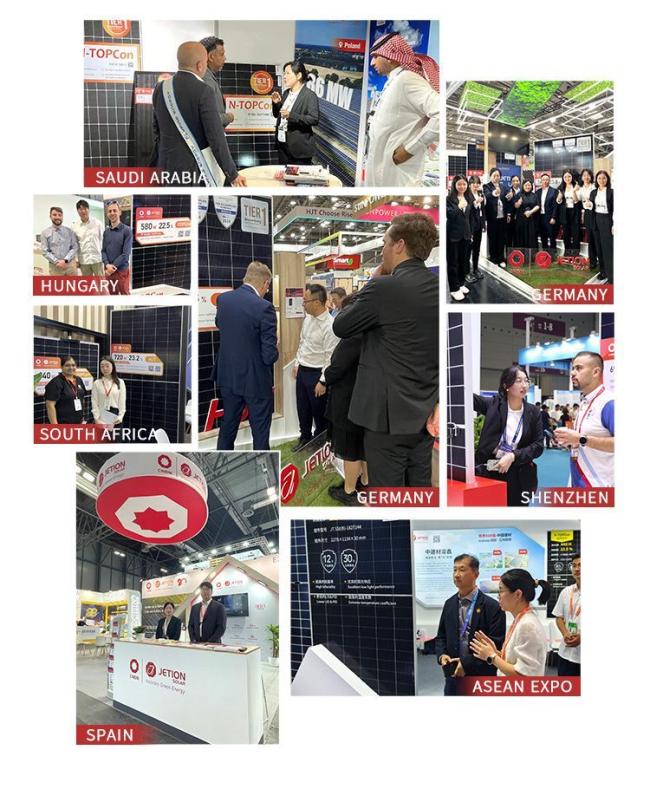 Economic 700W N Type Mono Solar Panels PV Module Solar Panel