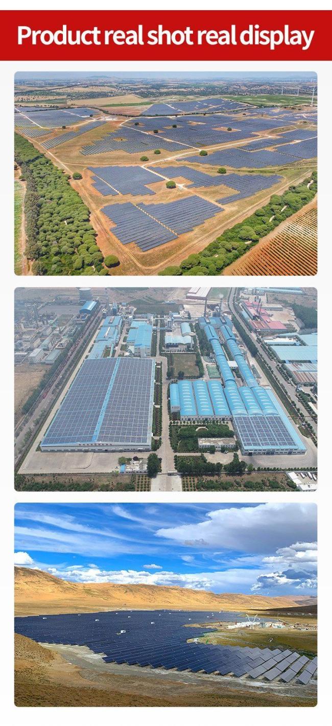 Solar Panel 590W Mono PV N-Type Topcon BIPV Hjt Mwt Monocrystalline 600W Solar Panel