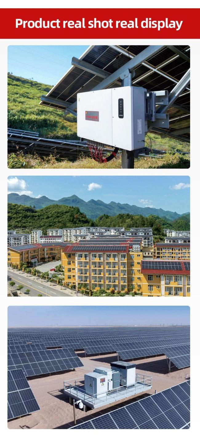 Solar Hybrid Inverter with IEC 3-6kw Hybrid Solar System with 5kwh Energy Storage Cabinet