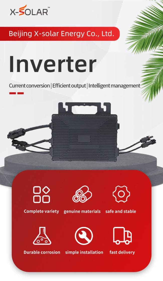 2kw-50kw Home Use Solar Micro Inverter Equipped with 4 MPPT