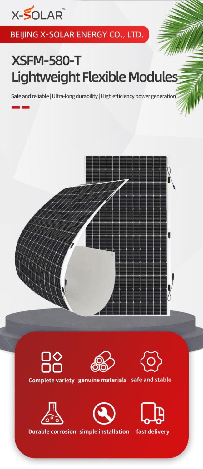 High Quality Modules 200W/480W/580W BIPV Panel Solar Building PV Module Price