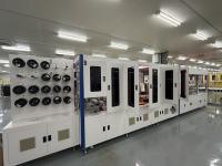 China Multi-Busbar PV String Solar Panel Welding Machine 6800 pcs/hour Capacity 10-20BB Infrared Welding for 166-210mm Cells for sale