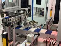 China Multi-Busbar PV String Solar Panel Welding Machine 6800 pcs/hour Capacity 10-20BB Infrared Welding for 166-210mm Cells for sale