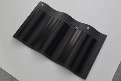 China Stylish Architectural Curved Solar Roof Tiles BIPV Solar Tile Roof Shingles for sale