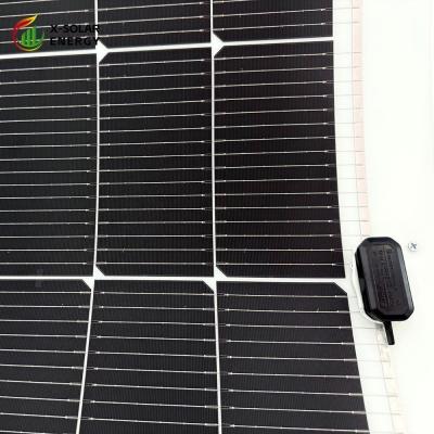 China XSCM-580-T Lightweight 2260*1219*3mm Thin Film Flexible Poly Solar Module 23.8% Efficiency Photovoltaic Panel BIPV Module for sale