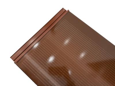 China 9.62V Optimum Operation Voltage BIPV Double Glass Greenhouse PV Module Laminated Glass Solar Panel with Max. Fuse Current of 25A for sale