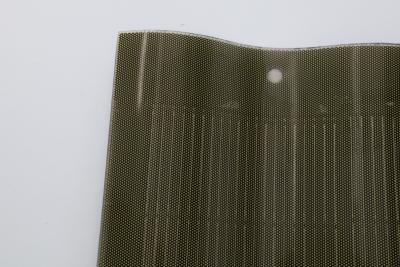 Cina 69.00cm * 45.00cm * 0.90cm Hantile Solar Curved Roofing Slate Tiles Shingle BIPV Sistema di energia solare fotovoltaica per il vostro in vendita