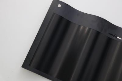 China Photovoltaic House Using 50W Curved Surface Solar Panel Roof Tile with Short-Circuit Voltage Temperature Coeffi of 0.04% for sale