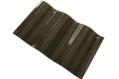 China Black Red Green 50W Solar Panels Thin Film Solar Roof Curve Curved Tile with XSDCM-50-H Open-Circuit Voltage of 6.69V for sale