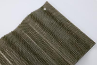 China Black Red Green 50W Solar Panels Thin Film Solar Roof Curve Curved Tile with XSDCM-50-H Open-Circuit Voltage of 6.69V for sale
