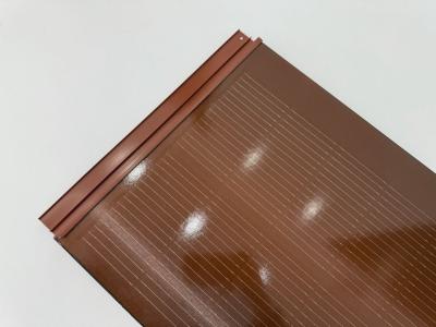 Cina Piastrelle di tetto piatte BIPV 35W / 87W Vetro Piastrelle solari fotovoltaiche Piastrelle di tetto sistema in vendita
