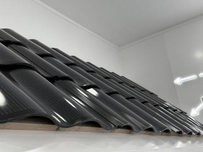 China Zuhause Energie Solar-Kurvdachfliesen 8,62A Kurzschlussspannung 50000 Stück pro Jahr zu verkaufen