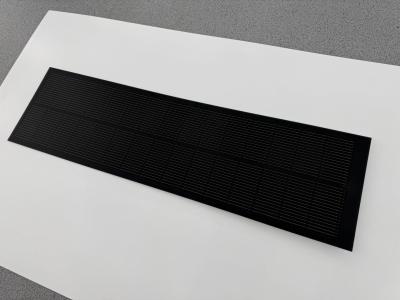 China High Transmission Rate 120W Transparent Solar Panel for BIPV Green House Optimum Operating Current 12.5A 2.170kg Package Gross Weight for sale