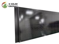 Quality Short-Circuit Voltage Temperature Coeffi 0.04% 120W Black Flat Tile BIPV Solar for sale