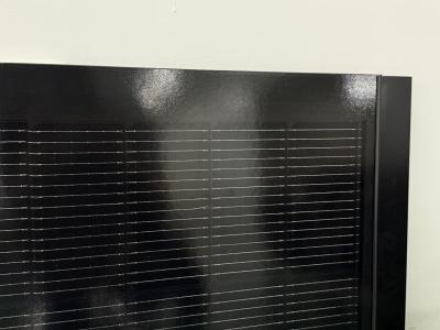 China 0.04% Short-Circuit Voltage Temperature Coeffi BIPV Flat Tile Solar Modules 120W Black and Orange Roof Electricity for sale