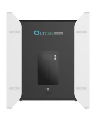 China 52V 100ah Lithium Zonnebatterij Power Bank Voor Lage Druk Wandmontage Zwarte Inverter Energieopslag Te koop