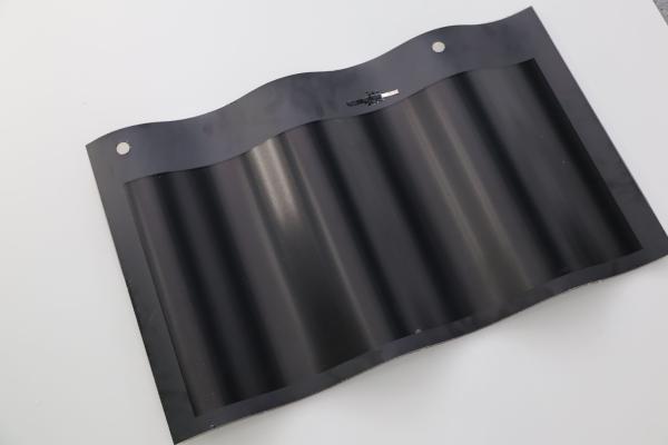 Quality Green Curved Solar Roof Tiles BIPV Solar Photovoltaic Roof Tiles 50W for sale