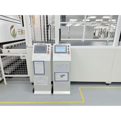 Cina Risparmio energetico industriale completamente automatico carta a rotoli di flauto foglio di pellicola termica calda stampa secca modulo solare laminatrice in vendita